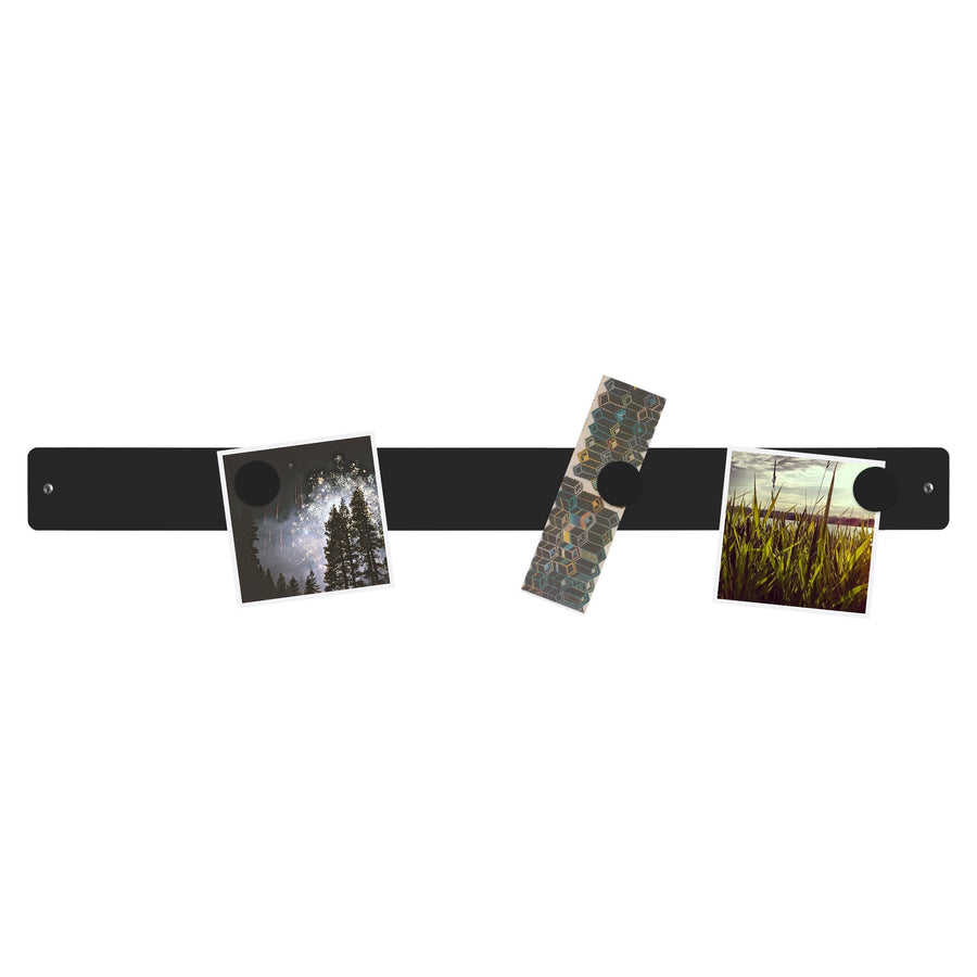 large magnetic strip bulletin board with big magnets – three by three ...