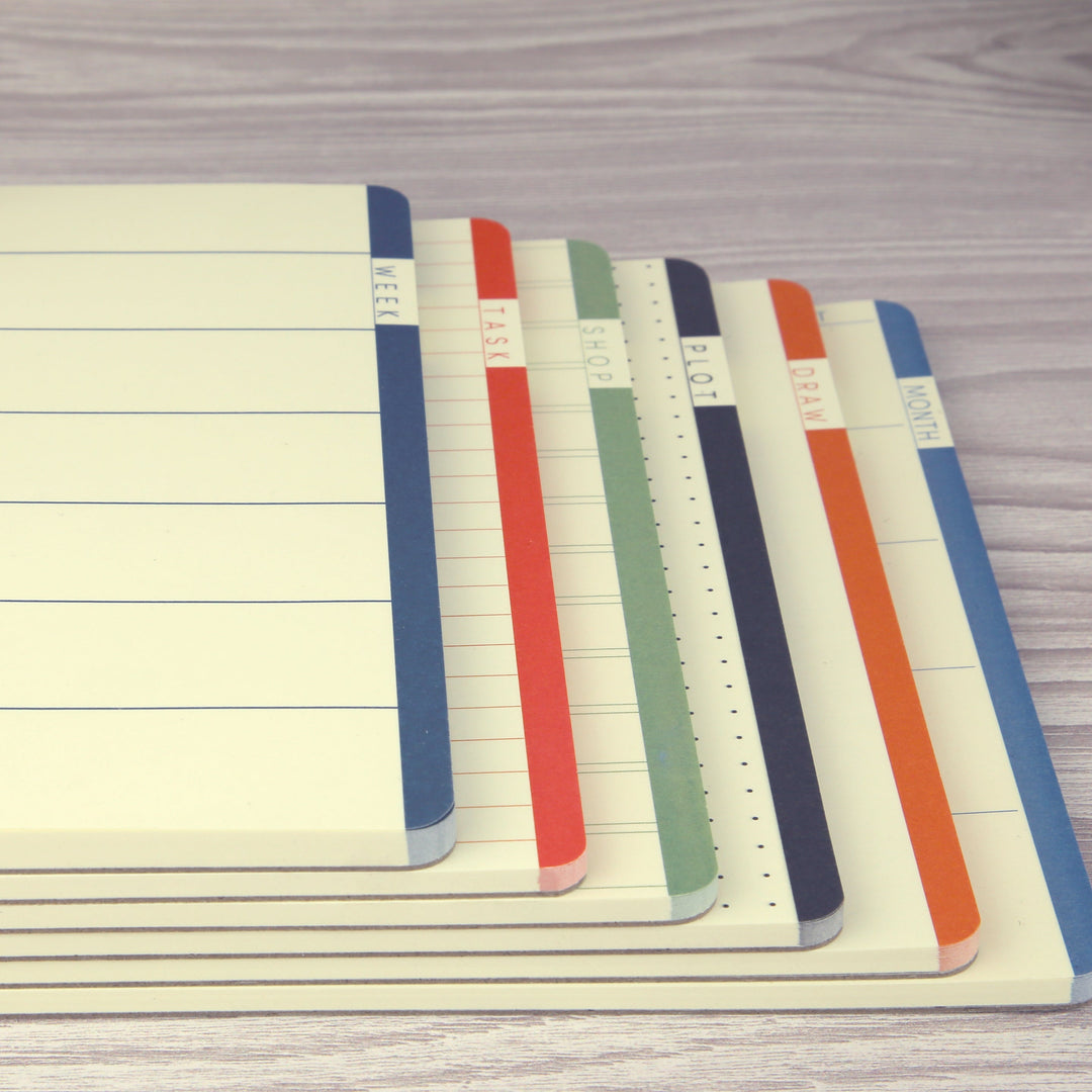 jOTBLOCK stacked pads portable planner set – three by three seattle