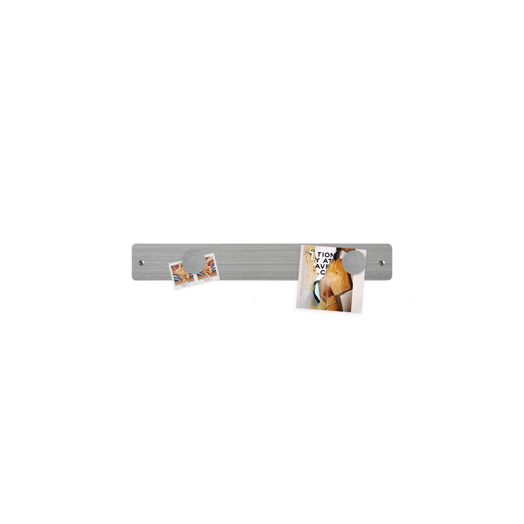 mini magnetic strip bulletin board with big magnets – three by three ...